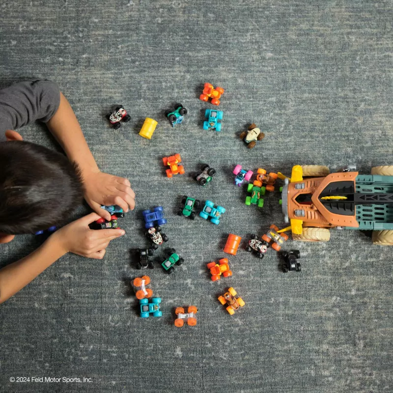 Monster Jam Mini Warthog Playset - Afterpay Available!