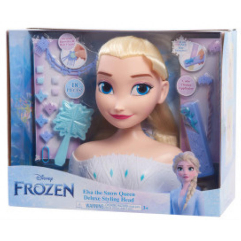 Frozen Elsa Deluxe Styling Head - Afterpay Available!