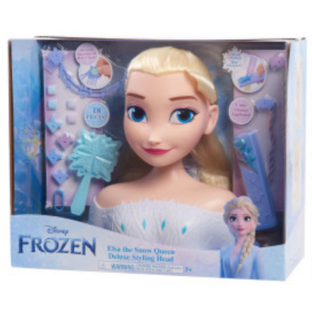 Frozen Elsa Deluxe Styling Head - Afterpay Available!