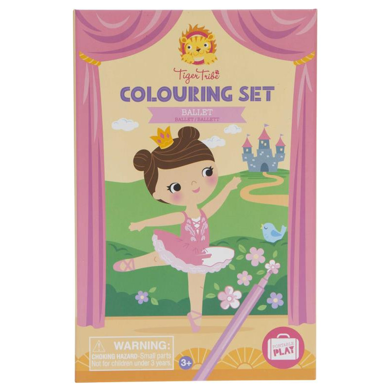 Tiger Tribe Colouring Set - Ballet - Afterpay Available!