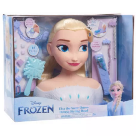 Frozen Elsa Deluxe Styling Head - Afterpay Available!