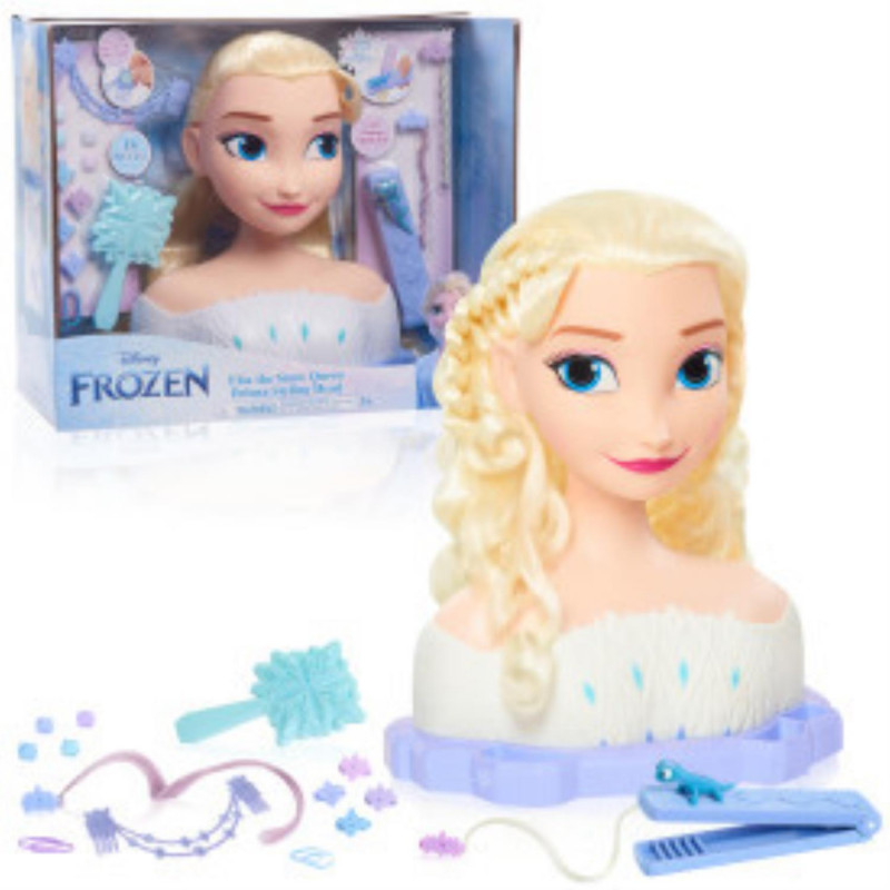 Frozen Elsa Deluxe Styling Head - Afterpay Available!