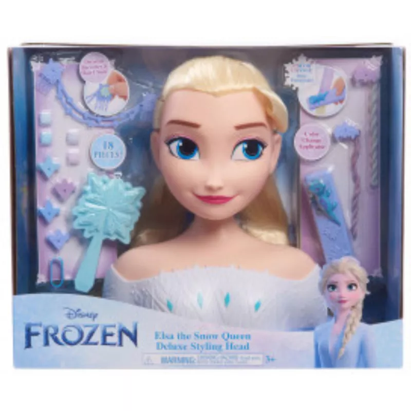 Frozen Elsa Deluxe Styling Head - Afterpay Available!