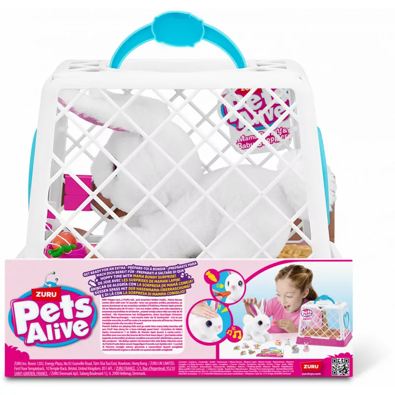 Zuru Pet's Alive Mama Bunny Surprise - Afterpay Available!
