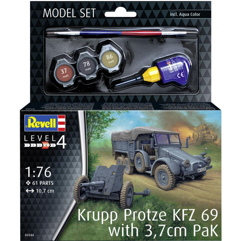 Revell Krupp Protze Kfz 69 Model Set 1/76 - Afterpay