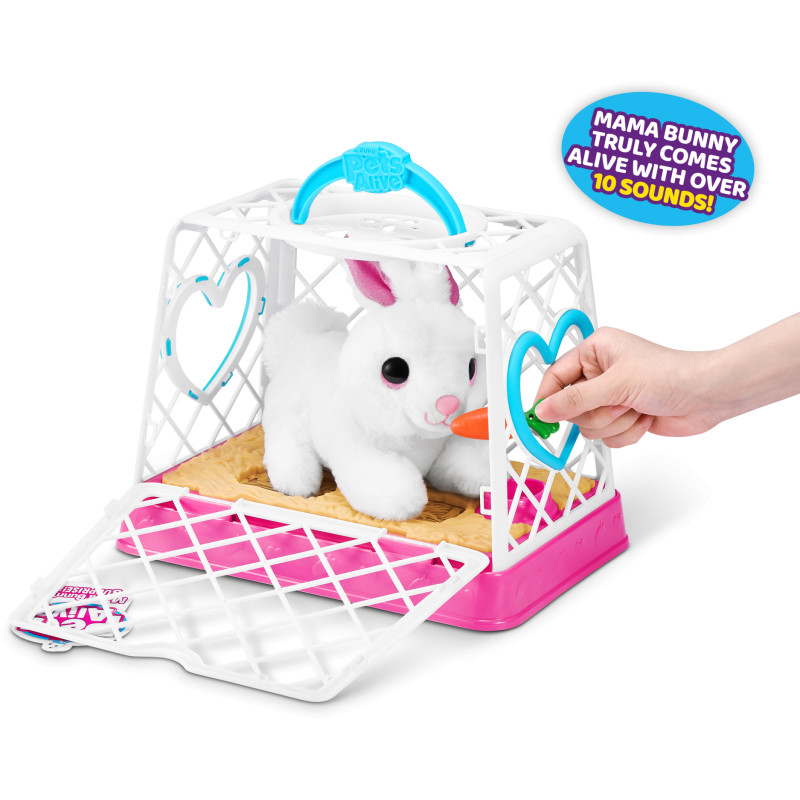 Zuru Pet's Alive Mama Bunny Surprise - Afterpay Available!
