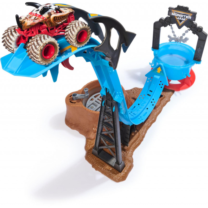 Monster Jam 1:64 Truck Wash Playset - Afterpay Available!