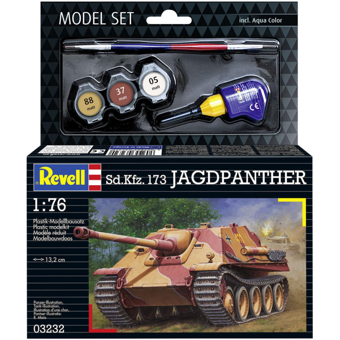 Revell Sd Ktz. 173 Jagdpanther Model Set 1/72 - Afterpay