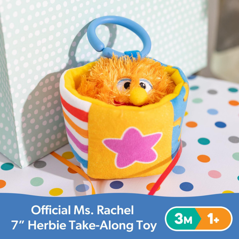 Ms Rachel Herbie Sensory Take-Along Toy - Afterpay