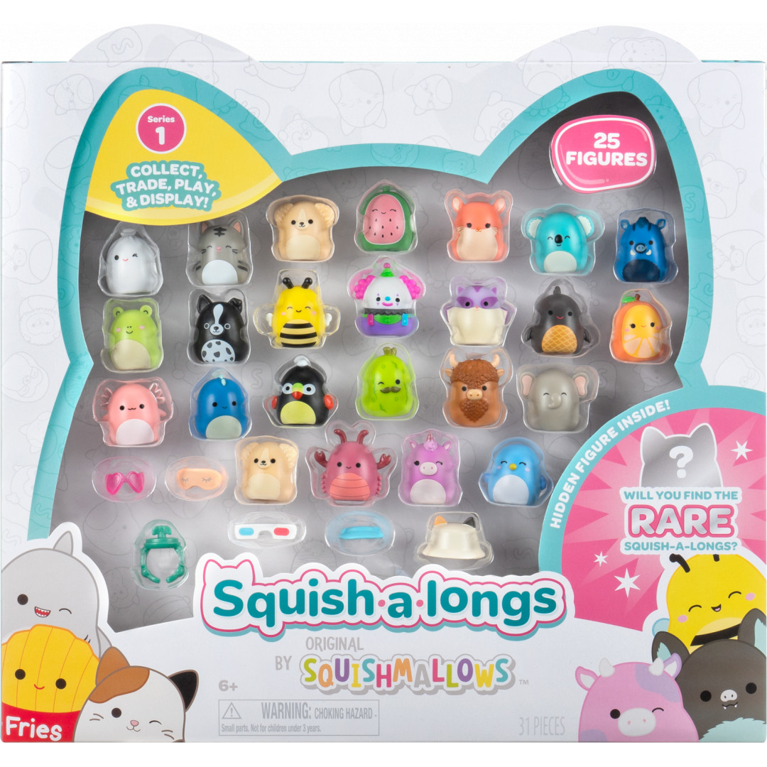 Squishmallows Squish A Longs 24 Pack Assorted - Afterpay