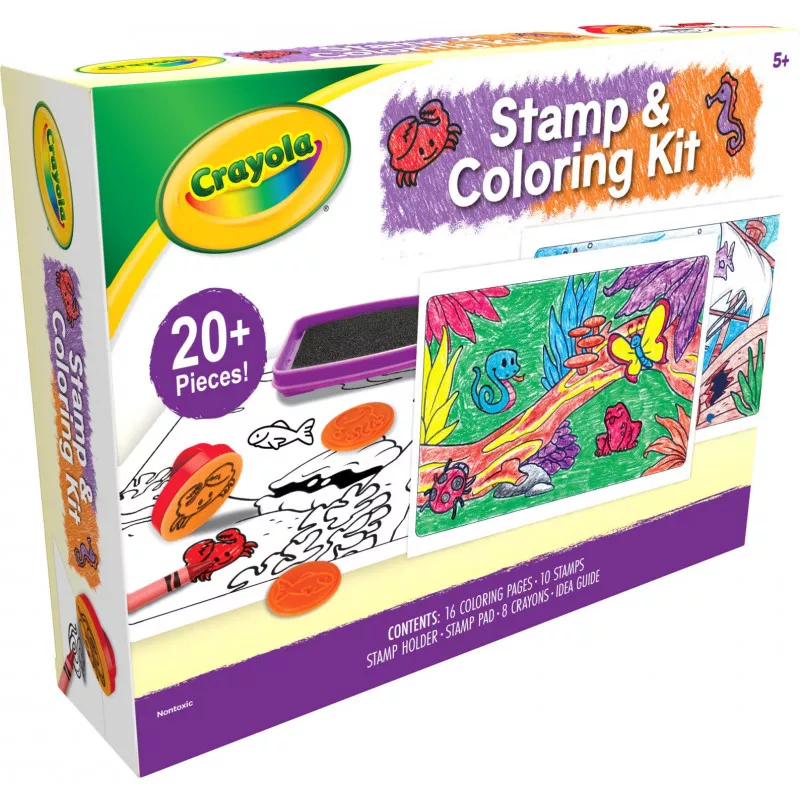 Stamp & Colouring Kit - Afterpay Available!