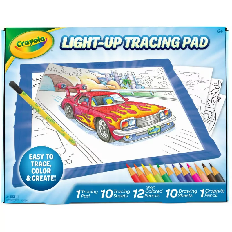 Light Up Tracing Pad - Cars - Afterpay Available!