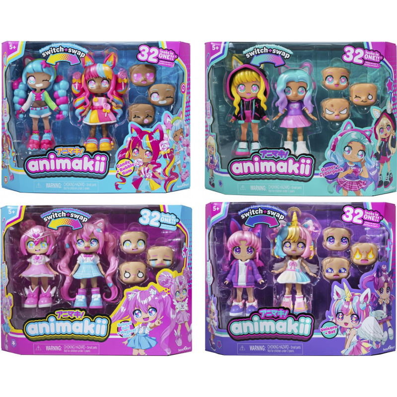 Animakii Doll Set Assorted - Afterpay Available!