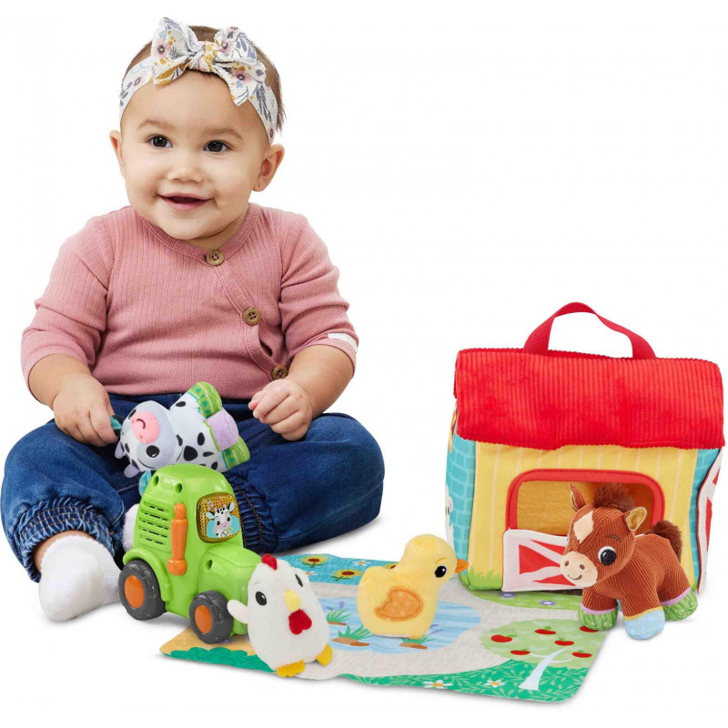 Vtech Farmyard Animals Soft Play Set - Afterpay Available!