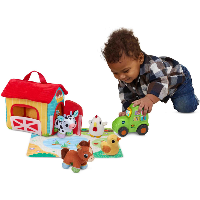Vtech Farmyard Animals Soft Play Set - Afterpay Available!