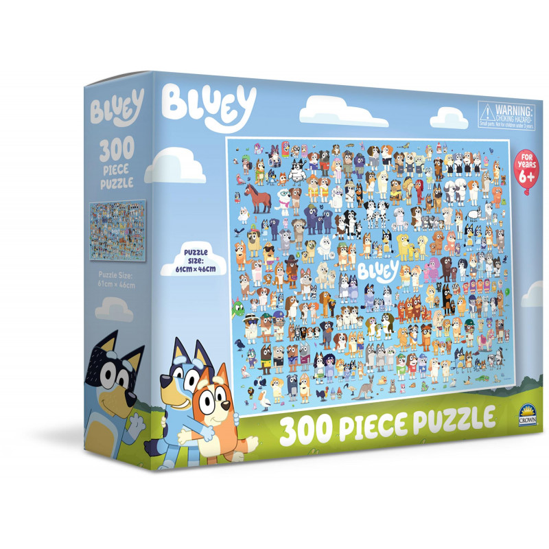 Bluey 300pce Puzzle - Afterpay Available!