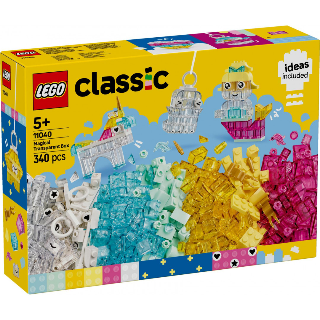 LEGO LEGO Classic Magical Transparent Box 11040 - Afterpay