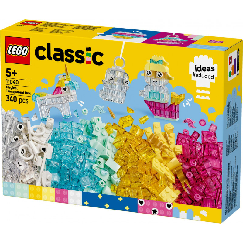LEGO LEGO Classic Magical Transparent Box 11040 - Afterpay