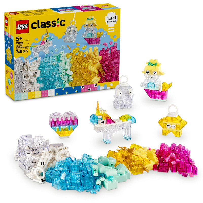 LEGO LEGO Classic Magical Transparent Box 11040 - Afterpay