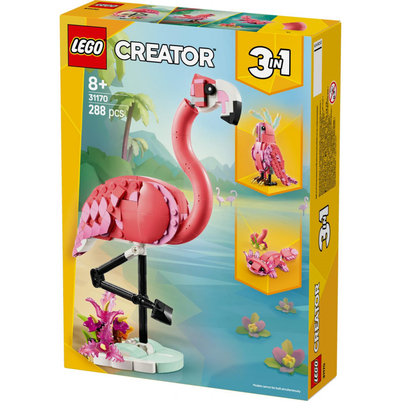 LEGO LEGO Creator Wild Animals: Pink Flamingo 31170