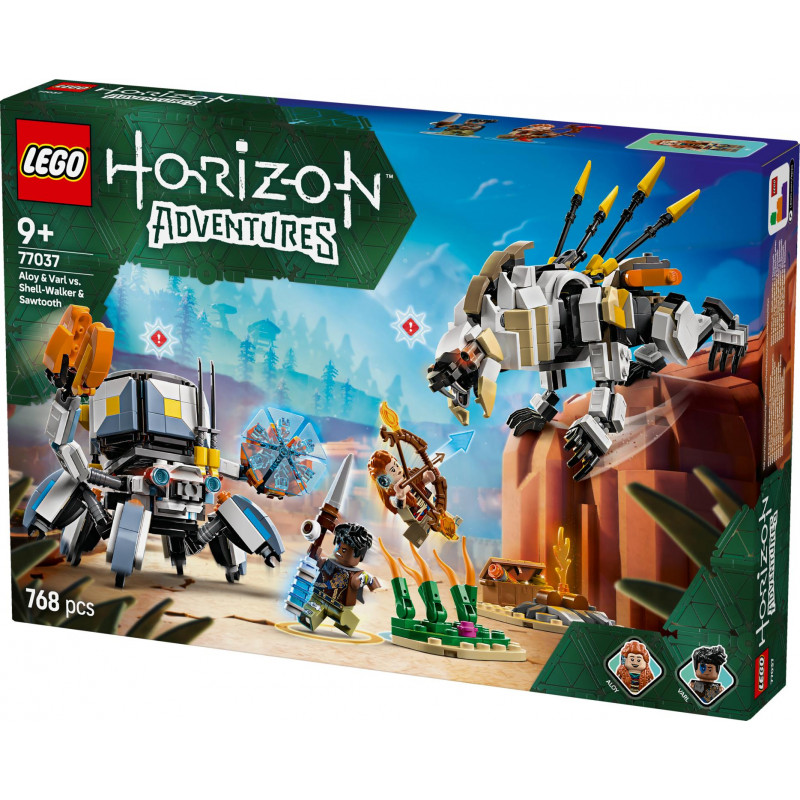 LEGO Horizon Aloy & Varl vs. Shell-Walker & Sawtooth 77037