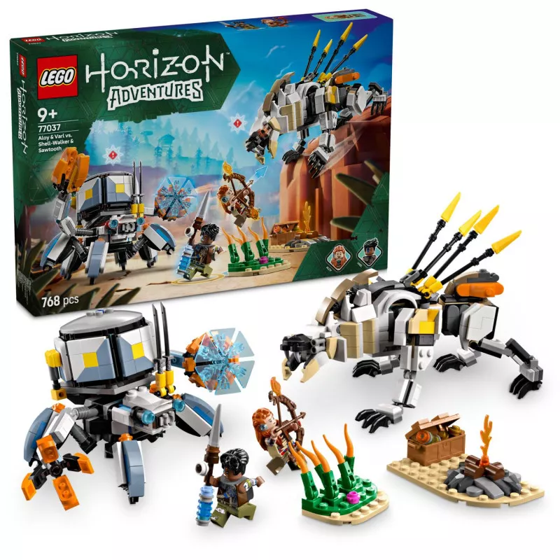 LEGO Horizon Aloy & Varl vs. Shell-Walker & Sawtooth 77037