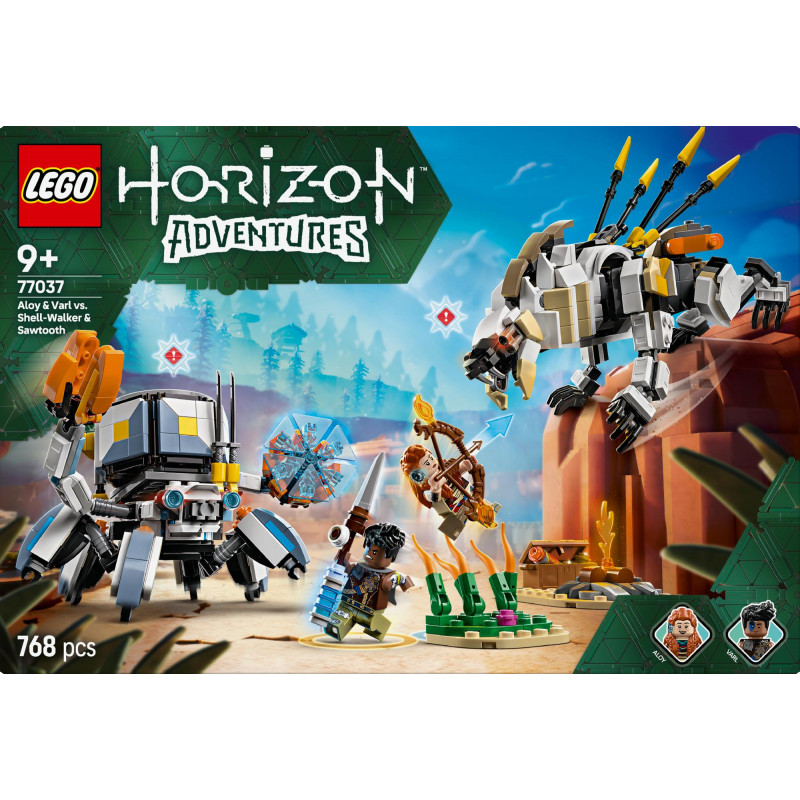 LEGO Horizon Aloy & Varl vs. Shell-Walker & Sawtooth 77037