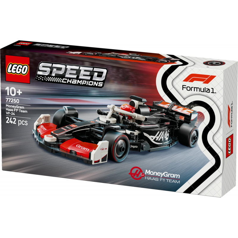LEGO Speed Champions MoneyGram Haas F1 Team VF-24 Race Car