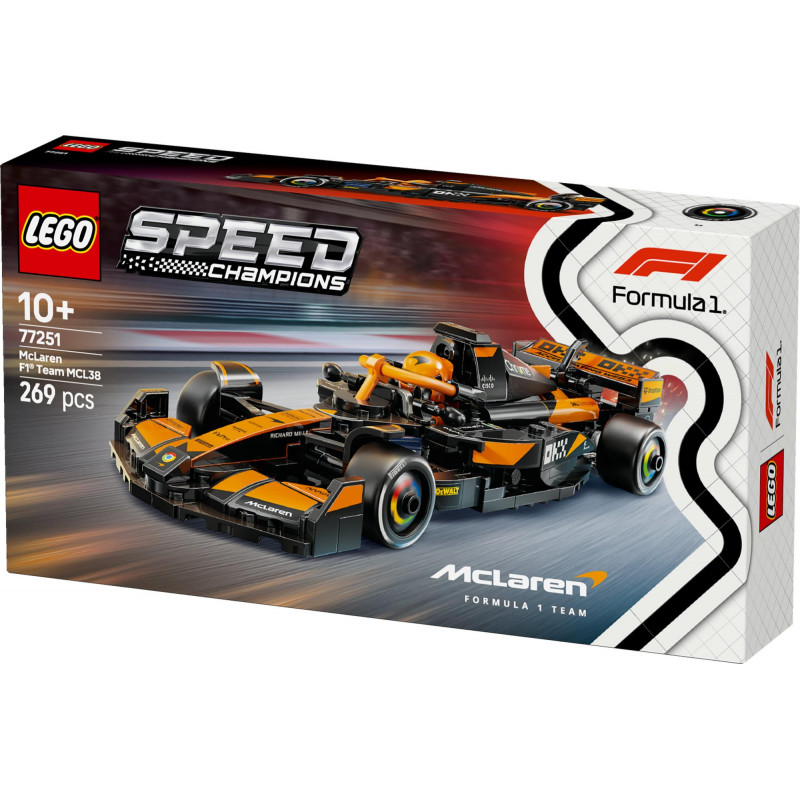 LEGO Speed Champions McLaren F1 Team MCL38 Race Car 77251
