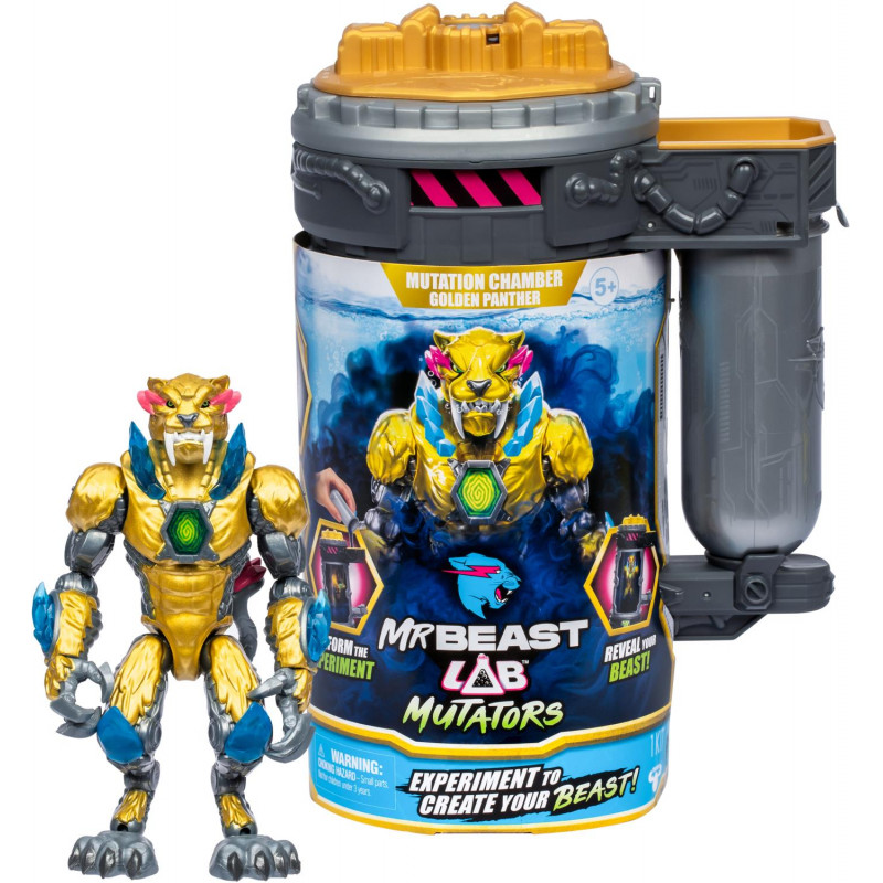 Mr Beast Lab Mutators W2 Mutation Chamber Gold Panther