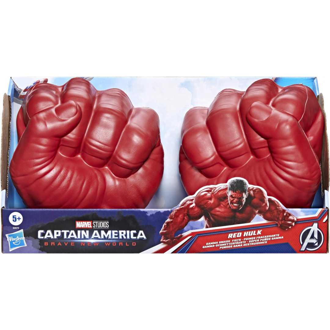 Captain America Brave New World Red Hulk Gamma Smash Fists