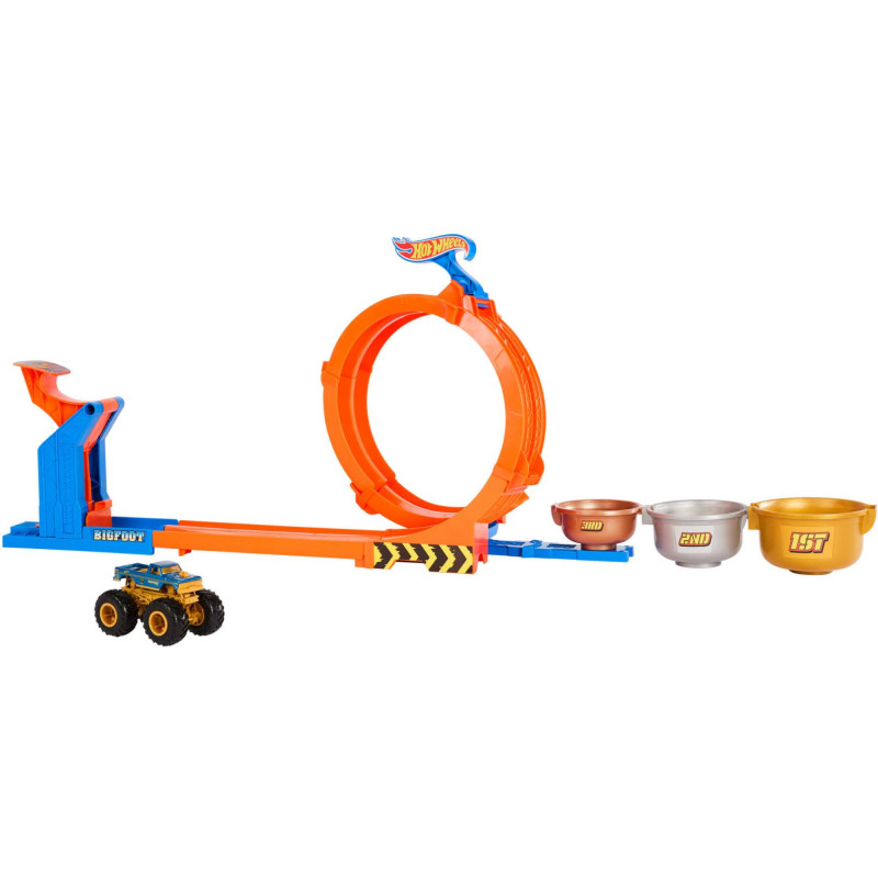 Hot Wheels Monster Trucks Loop & Flip Bigfoot - Afterpay