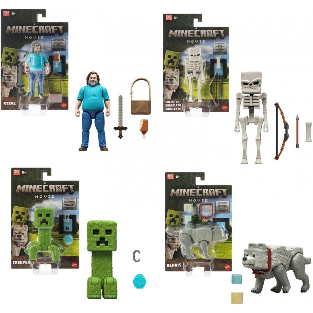 Minecraft Movie Single Figure Assorted - Afterpay Available!