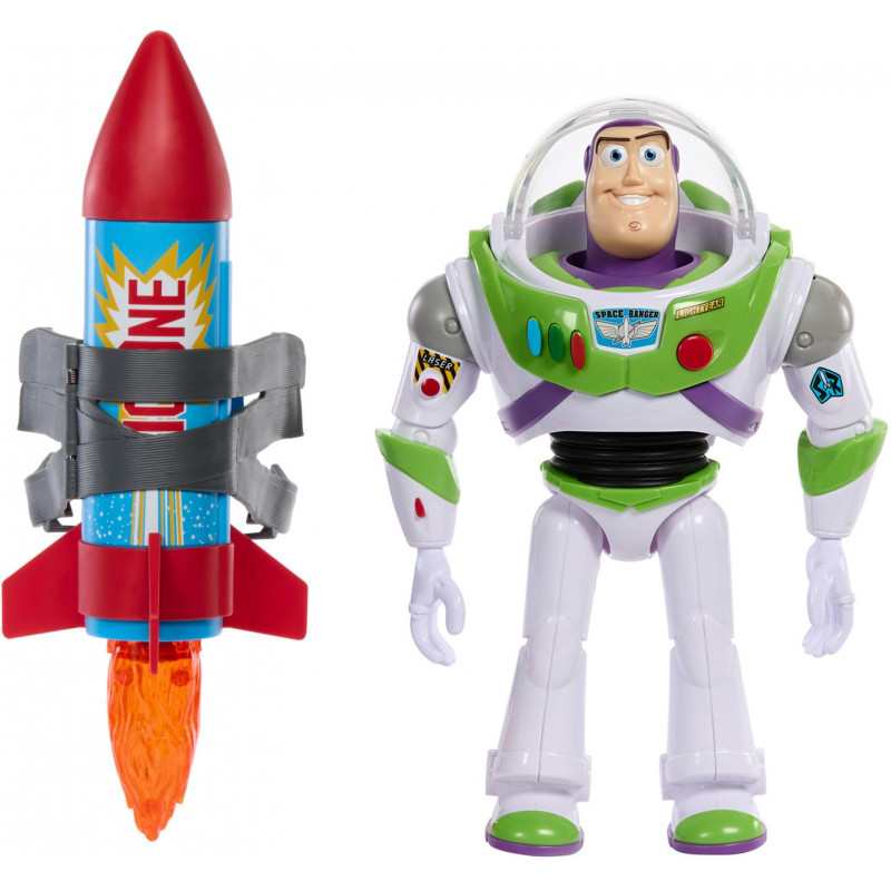 Pixar Large Scale Feature Fig - Buzz With Rocket - Afterpay