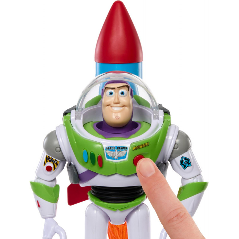 Pixar Large Scale Feature Fig - Buzz With Rocket - Afterpay
