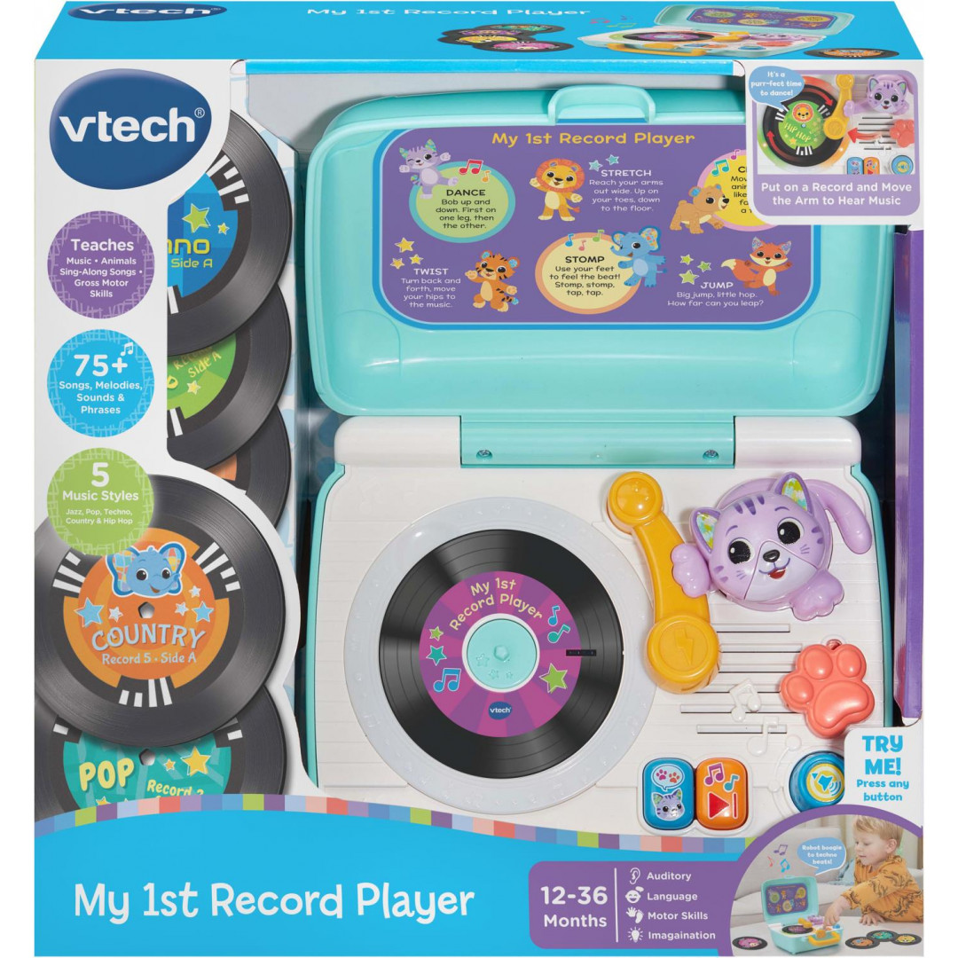 Vtech My 1st Record Player - Afterpay Available!
